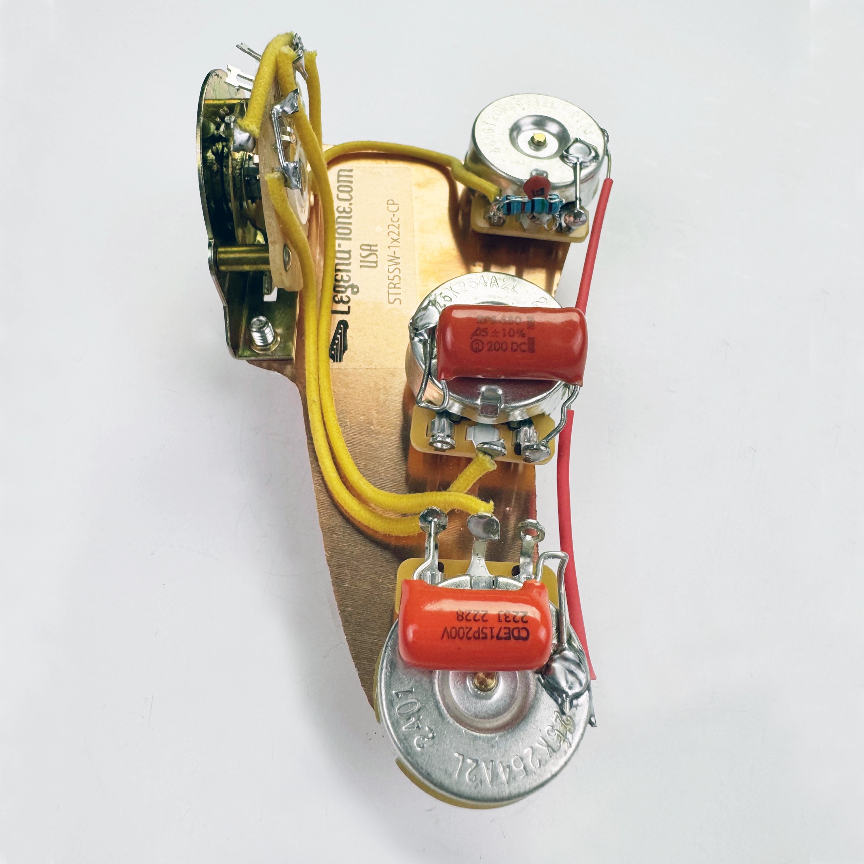 Fender® Stratocaster® Custom Modern Wiring Harness 5-way, Bridge Tone ...