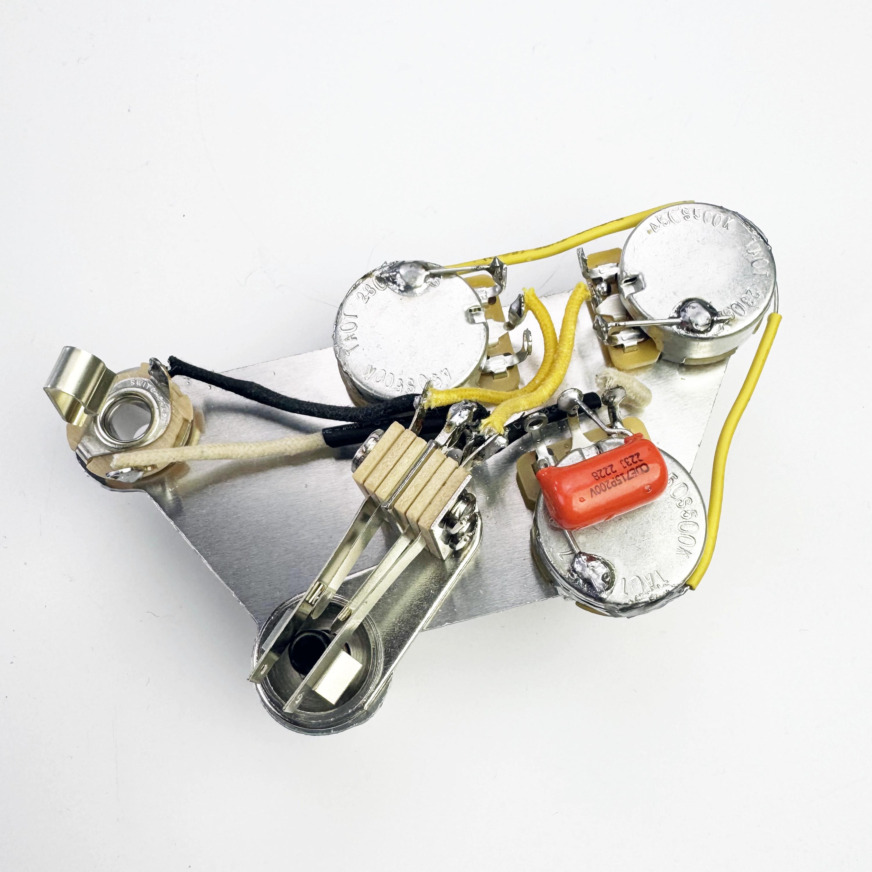 Gibson Flying V '67 Wiring Harness Wiring - Standard, Orange Drop - - Etsy