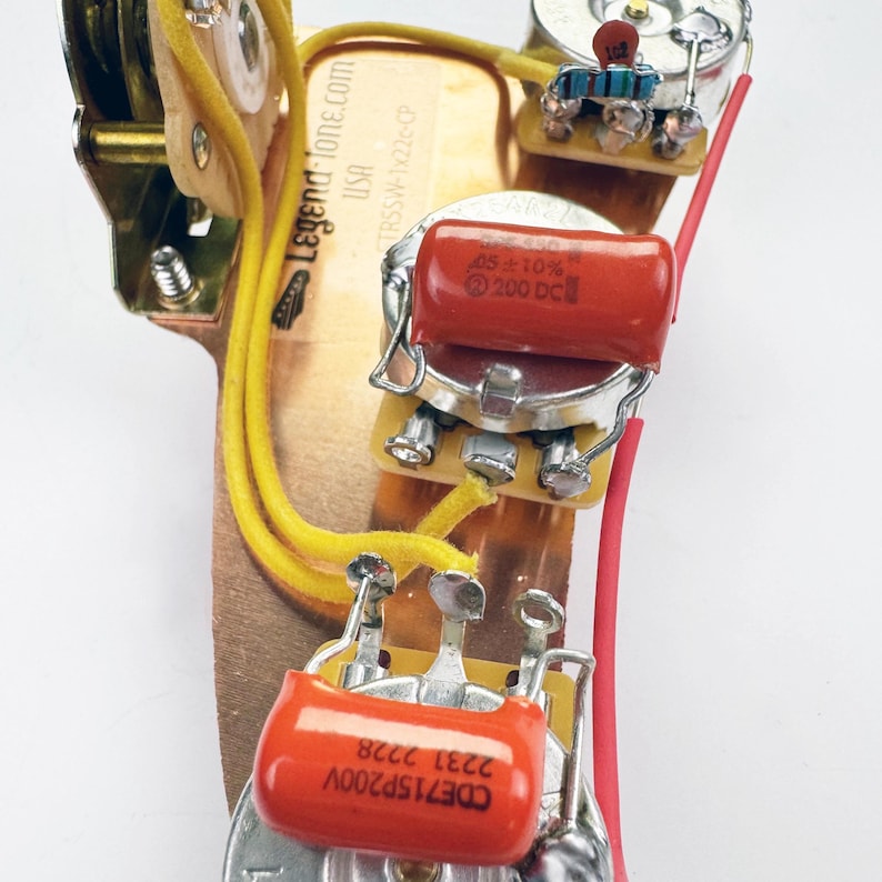 Fender Stratocaster Custom Modern Wiring Harness 5-way, Bridge Tone and ...