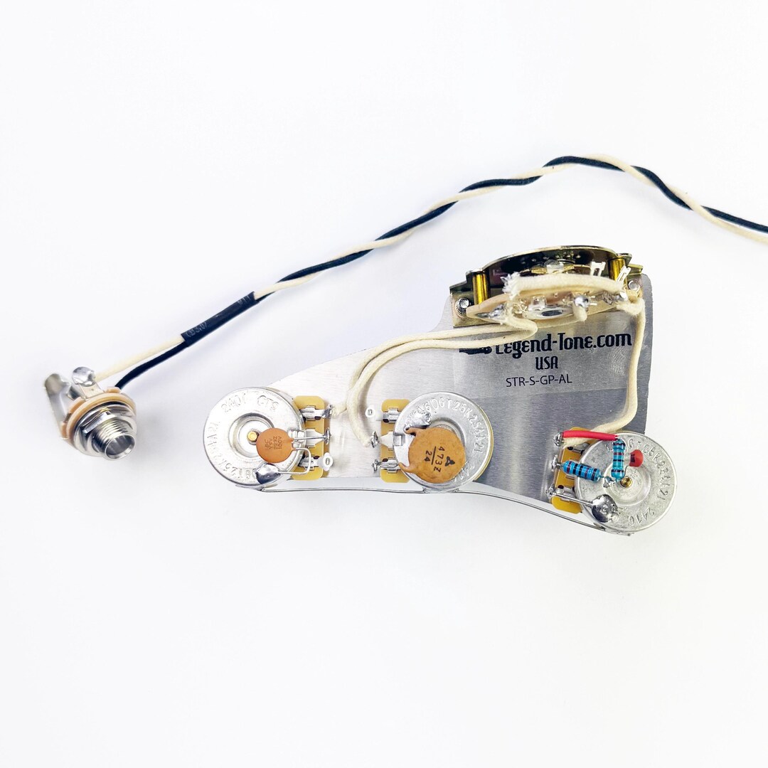 Custom Fender Stratocaster Wiring Harness - Nashville Split Tone ...