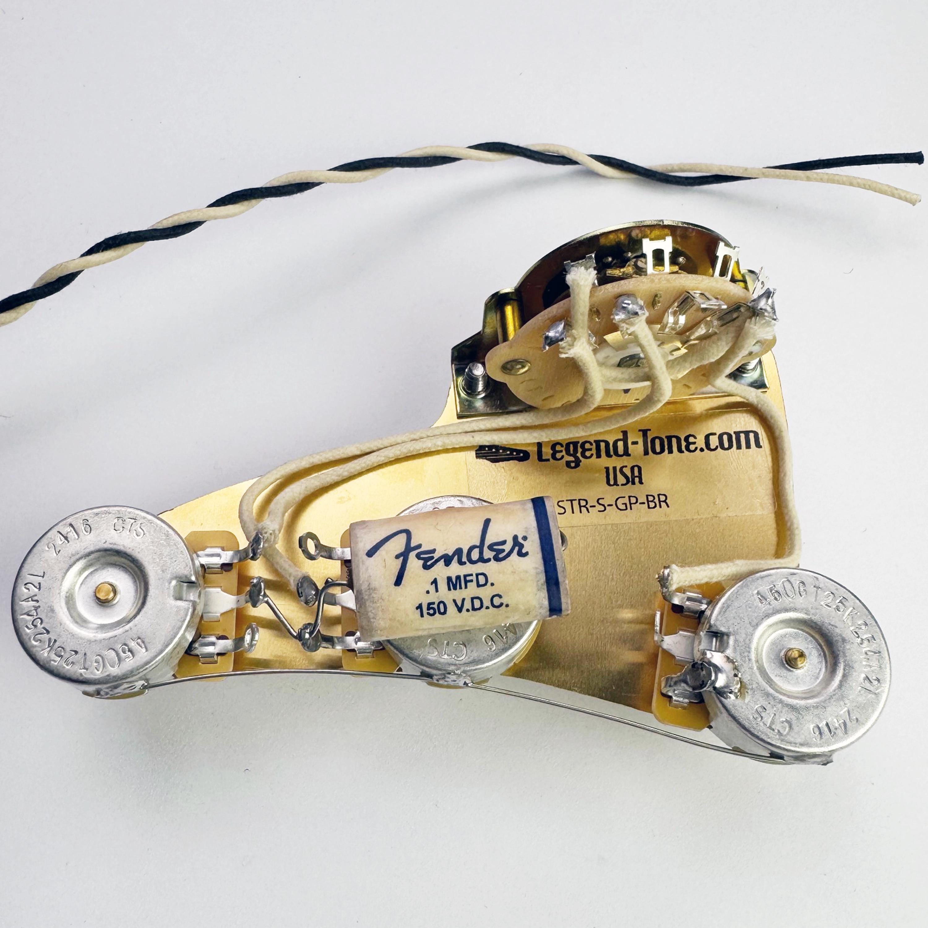 Custom Shop EJ '54 Fender Stratocaster Wiring Harness - '54 Virginia ...