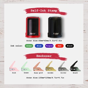 Book Embosser Personalized | Custom From the Library of Book Stamp ...