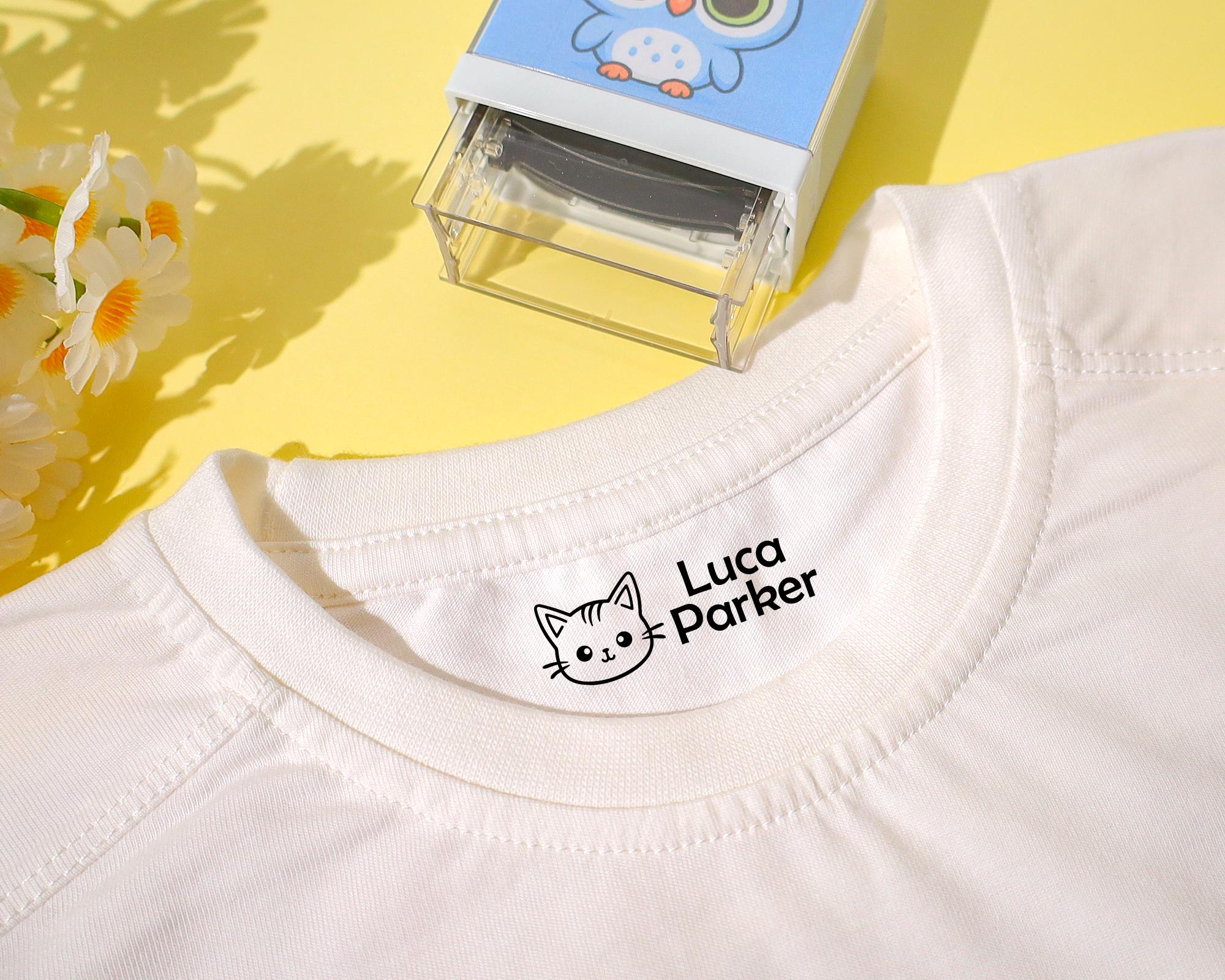 Custom Clothing Stamp/personalized Fabric Stamp/kids Name Label Stamp ...