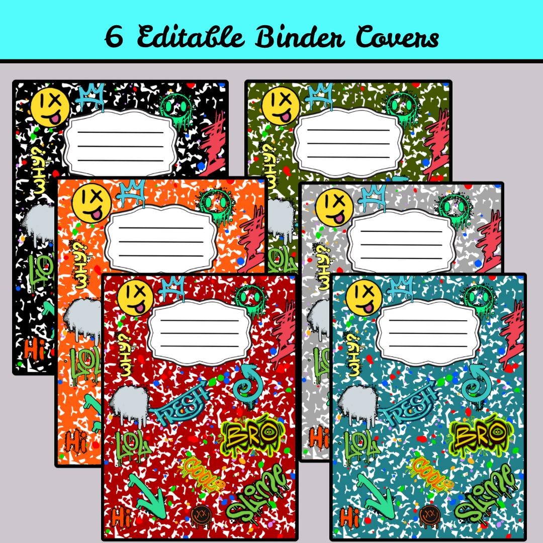 Realtree Camo Editable Binder Covers: Back to School - Etsy