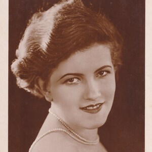 Vintage Postcard, Marla Paudler, Movie Star, Cinema Artist, Film, Memorabilia, Beauty Woman ...