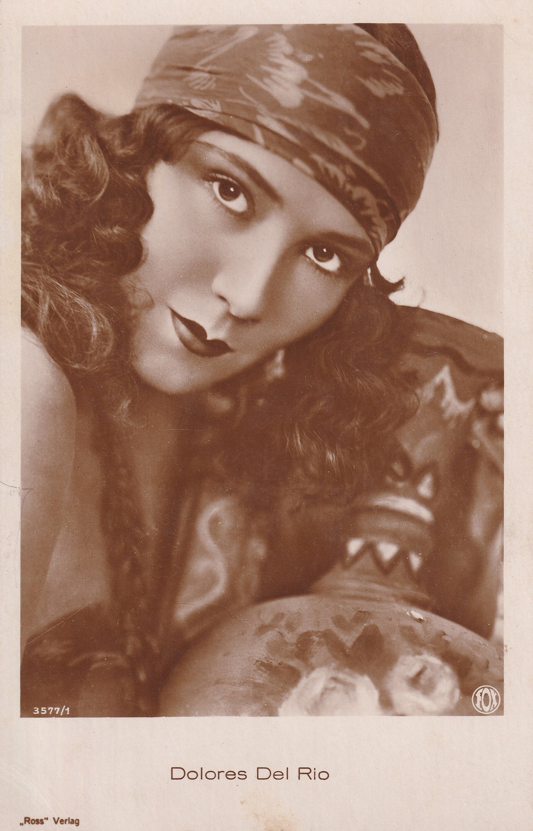 Vintage Postcard, Dolores Del Rio, Movie Star, Cinema Artist ...