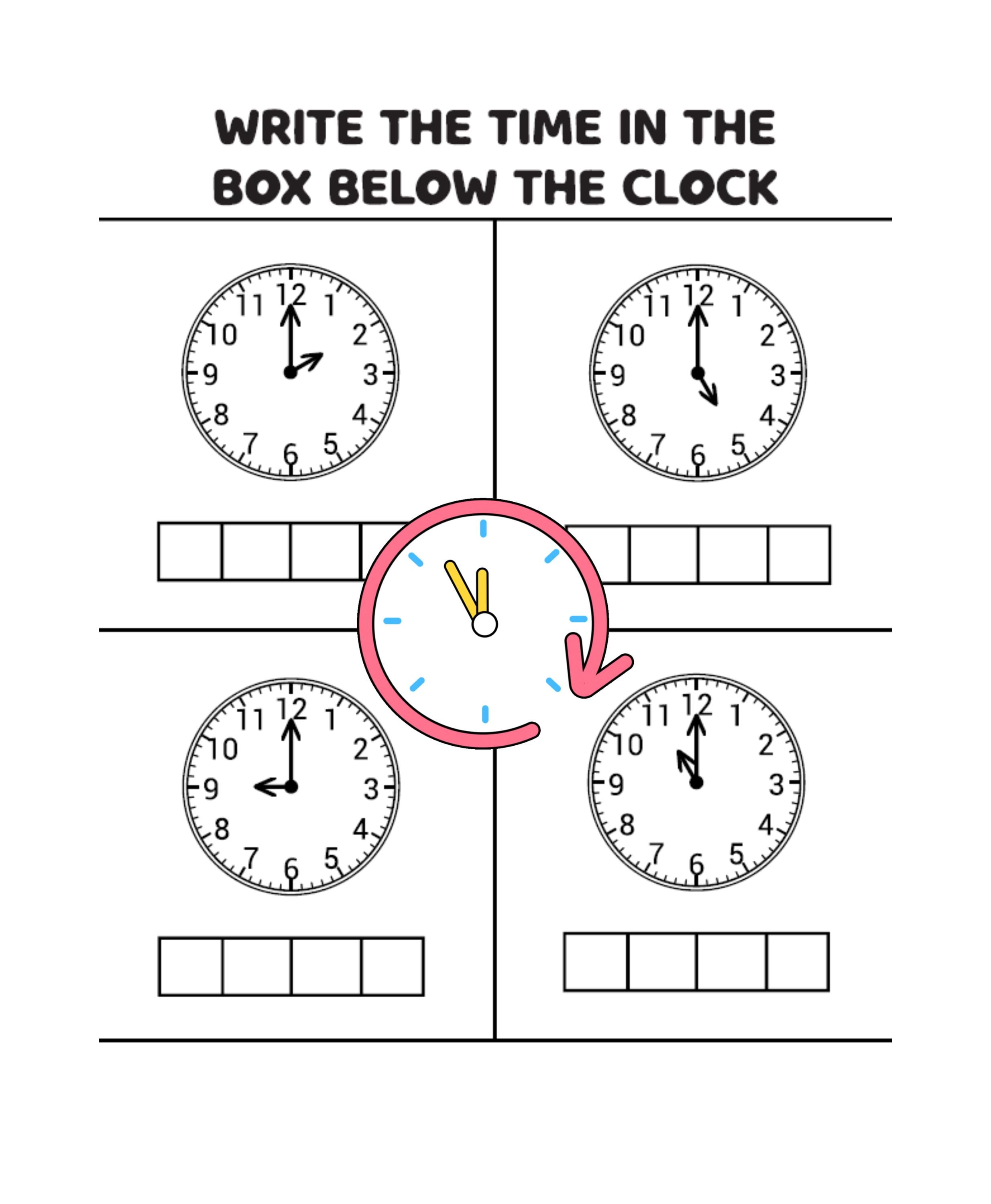 Tell the Time: Fun Printable Clock Activities for Kids - Educational ...