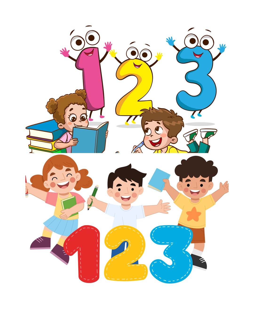 Color the Small Number: Fun Printable Math Adventures for Kids ...