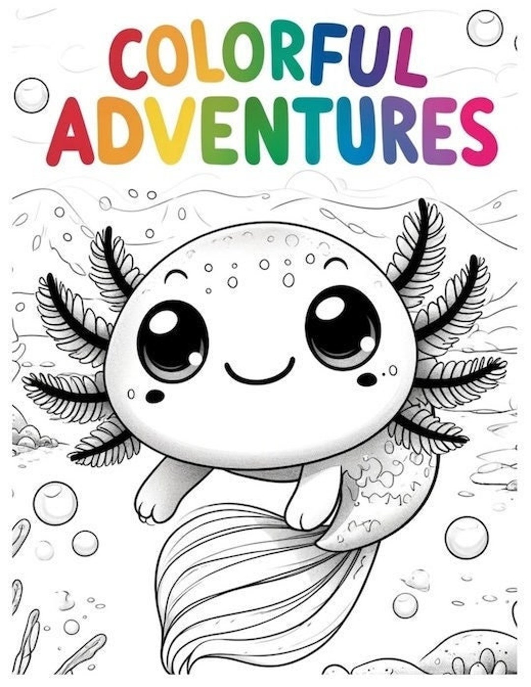 Colorful Adventures: Land and Sea Animals Coloring Book - Etsy