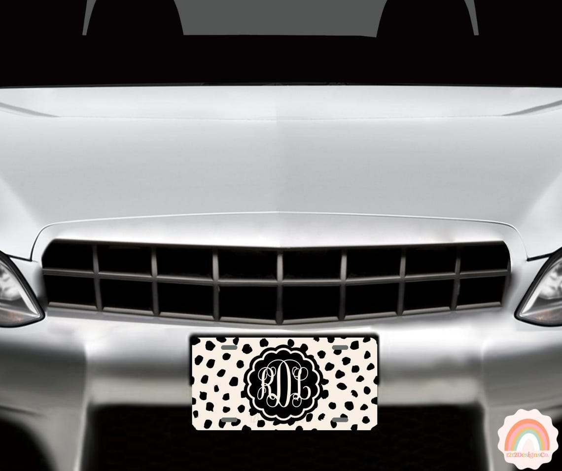 Custom Front License Plate, Car Coasters, Rear Frame, Keychain Set ...