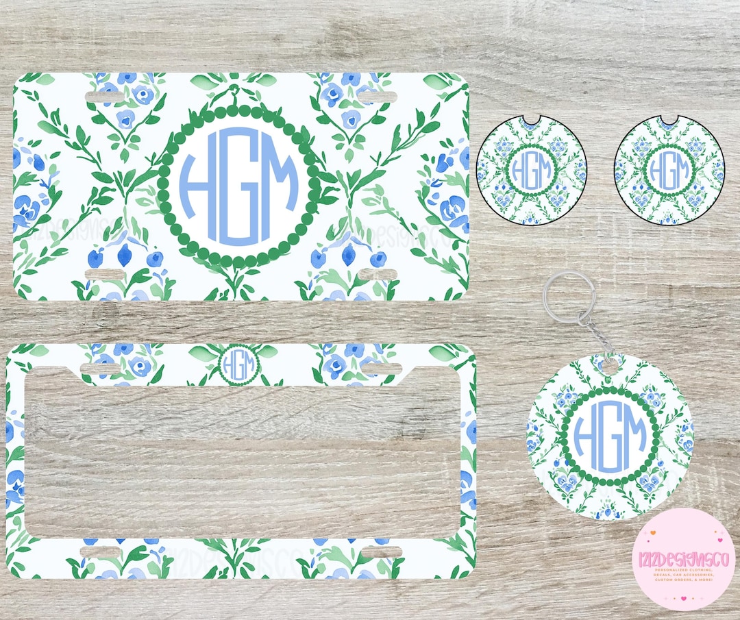 Front License Plate, Car Coasters, Rear Frames, Custom Keychains ...