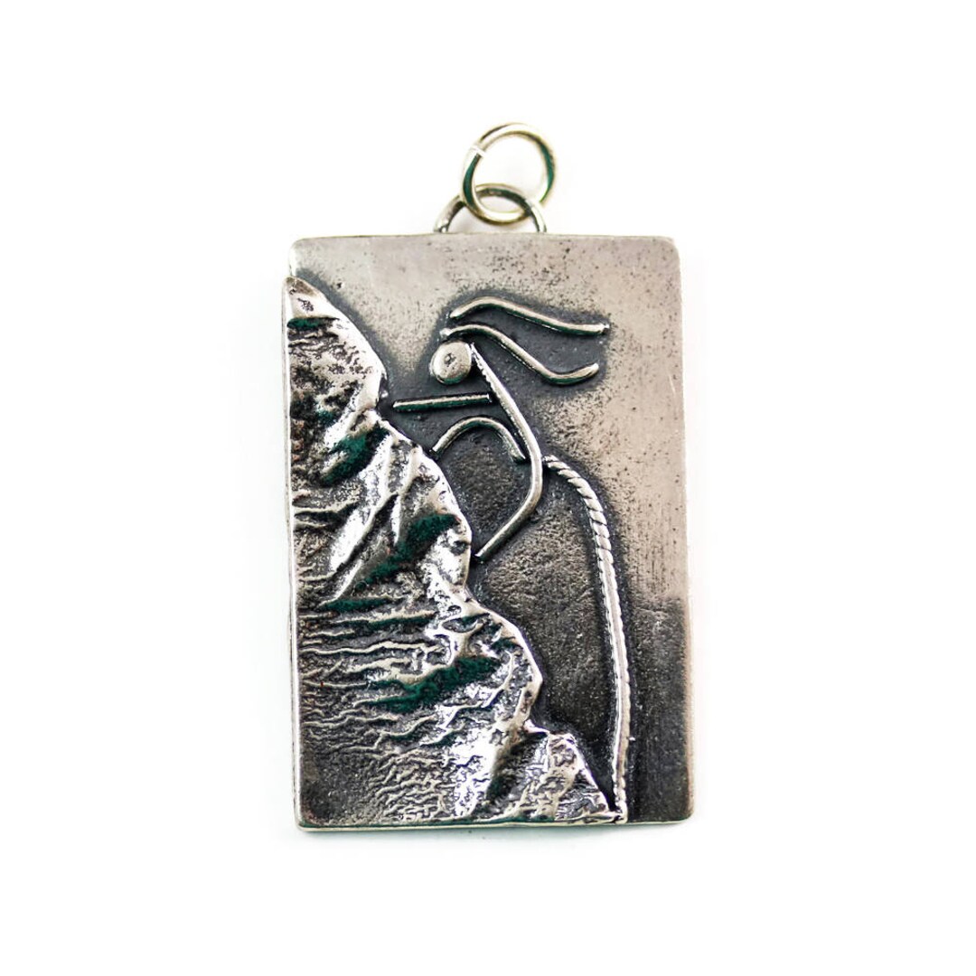 Rock Climbing Gifts - Sterling Pendant - Climbing Jewelry - Outdoor ...