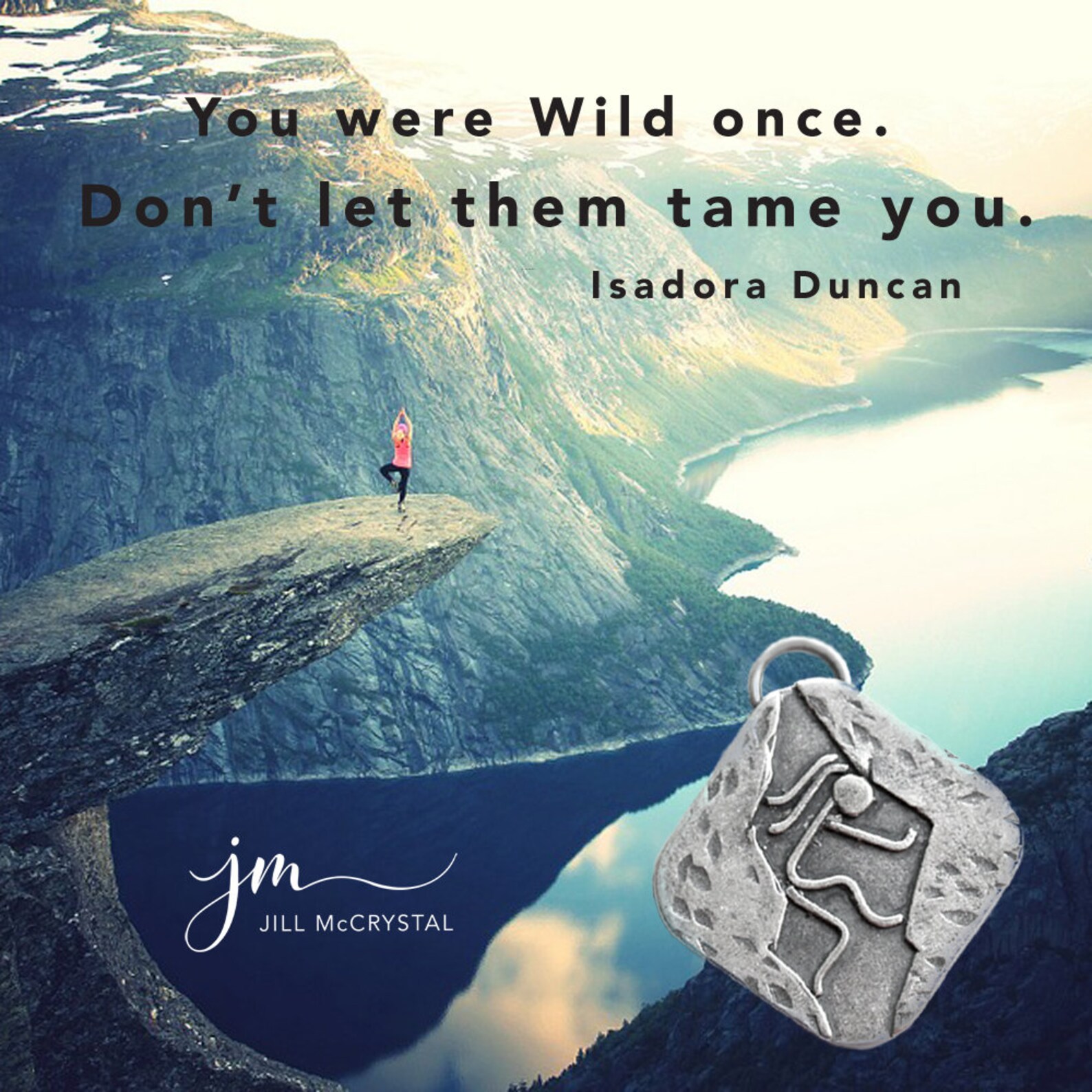 Rock Climbing Jewelry Sterling Pendant Climbing Jewelry - Etsy