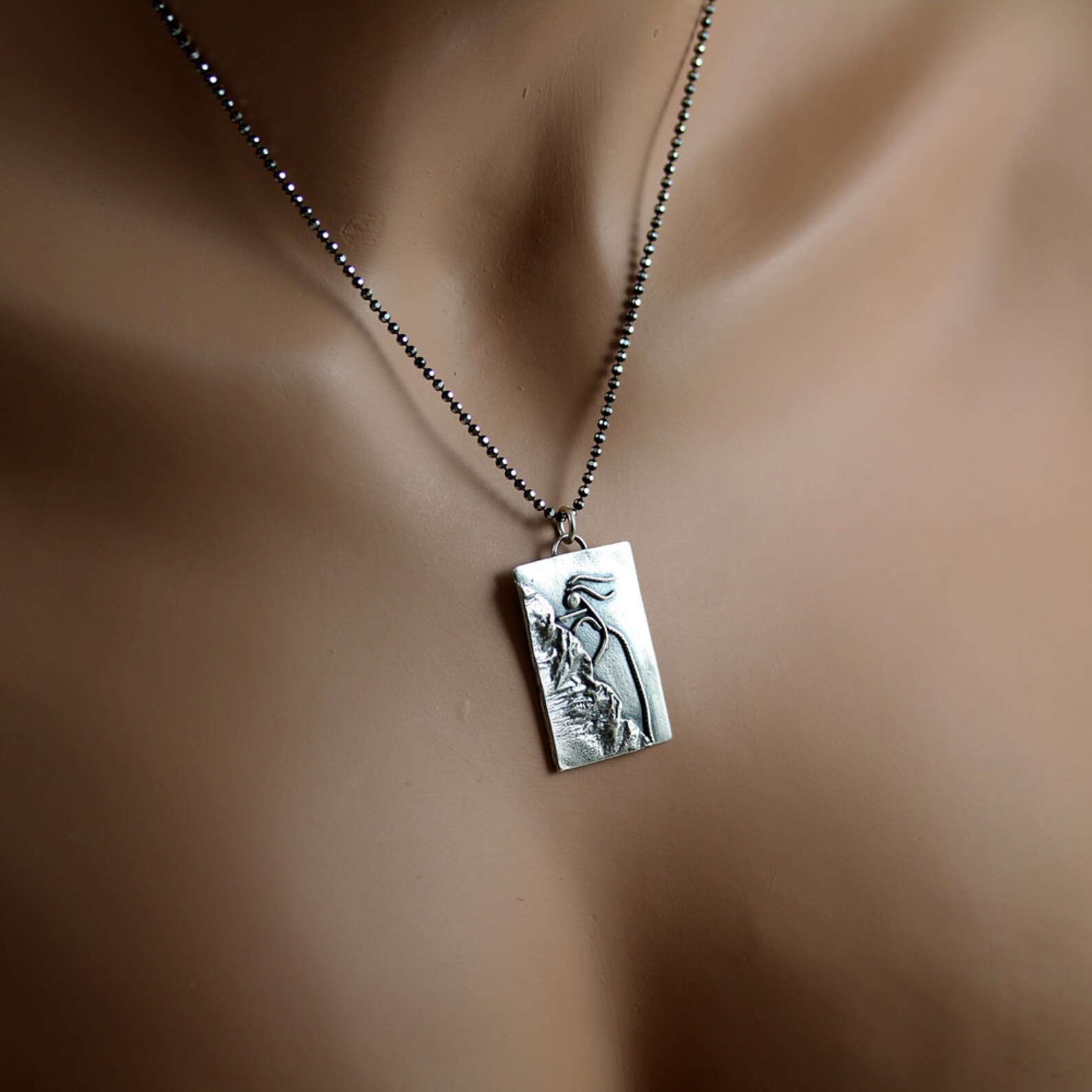 Rock Climbing Gifts - Sterling Pendant - Climbing Jewelry - Outdoor ...