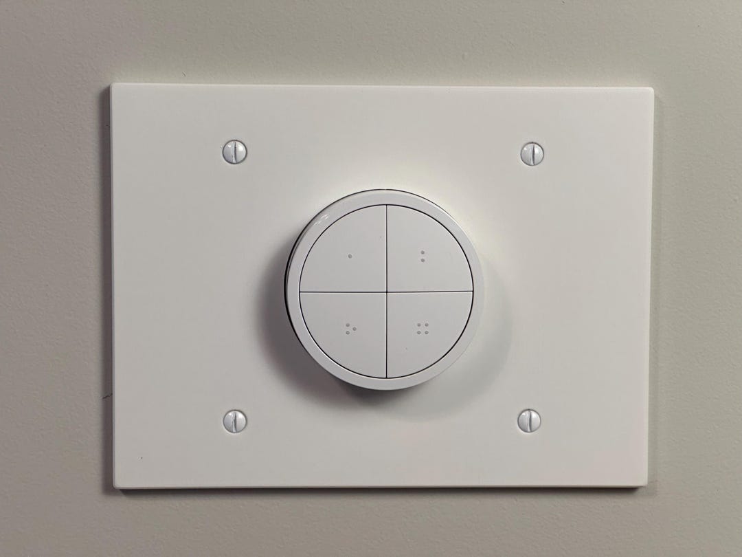 Philips Hue Tap Dial Replacement Wall Plate | Replaces Existing Light ...