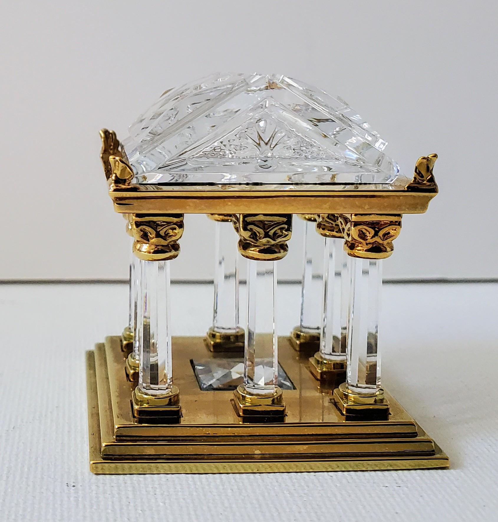 Swarovski Crystal Greek Temple - Etsy