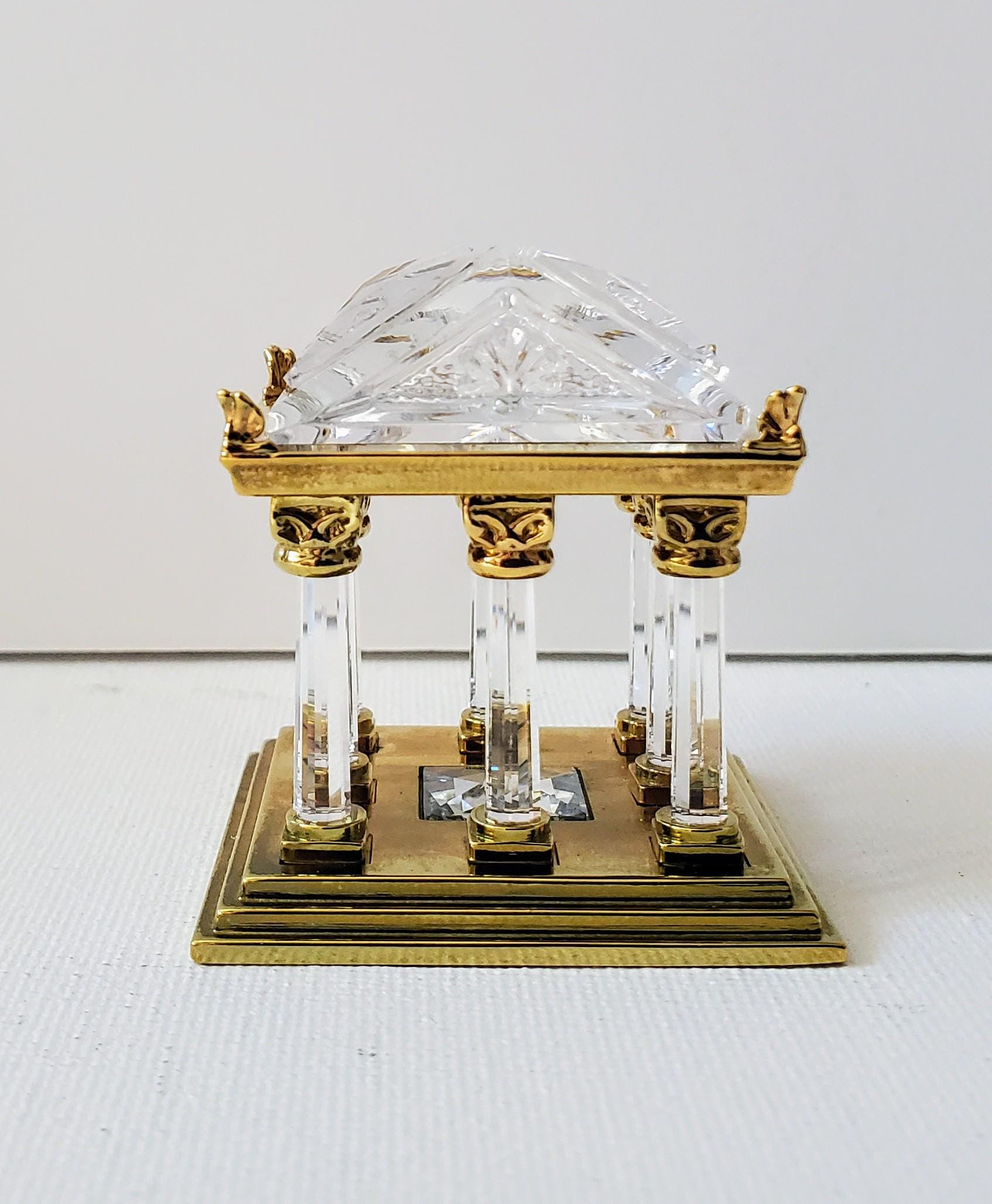 Swarovski Crystal Greek Temple - Etsy