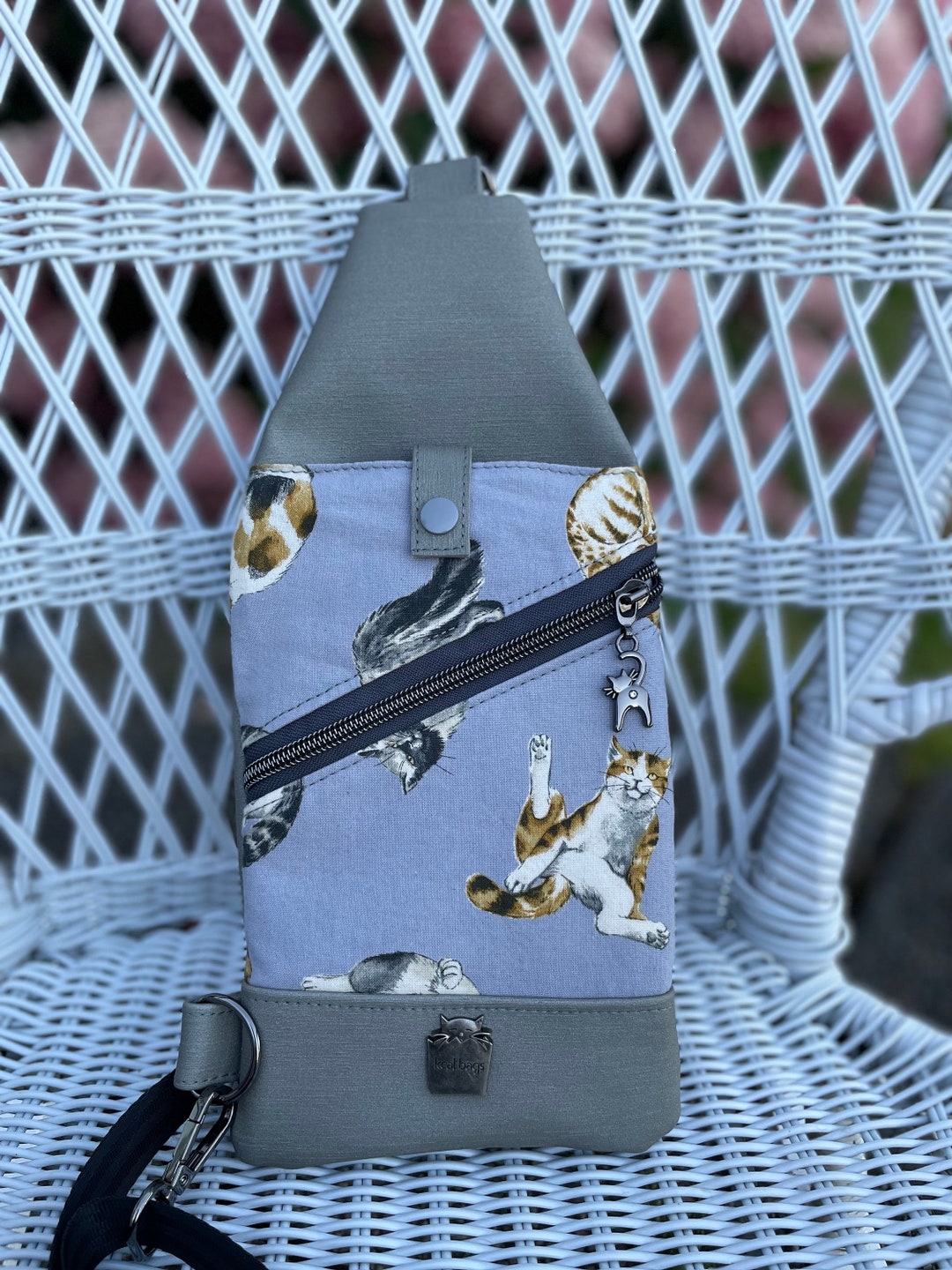 Travel Sling Cat Themed - Etsy