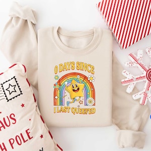 0 Days Since I Last Queefed Shirt - Etsy