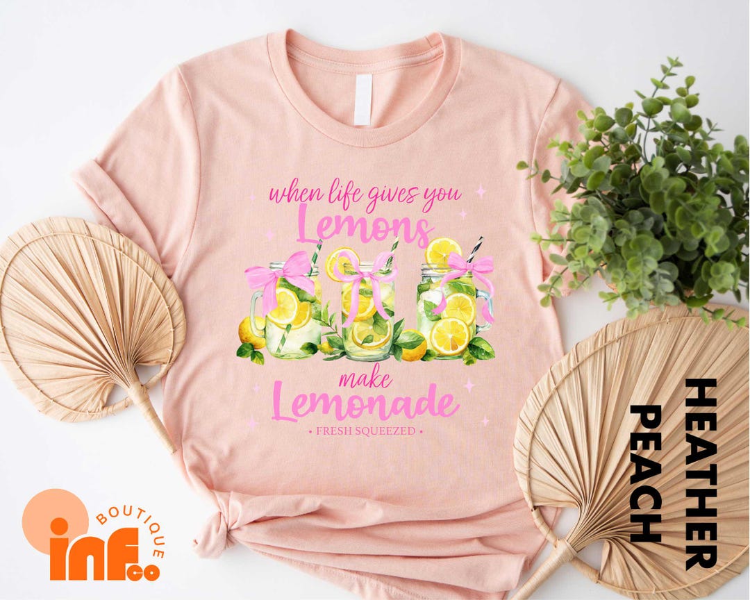When Life Gives You Lemons Make Lemonade T-shirt, Lemonade Shirt ...