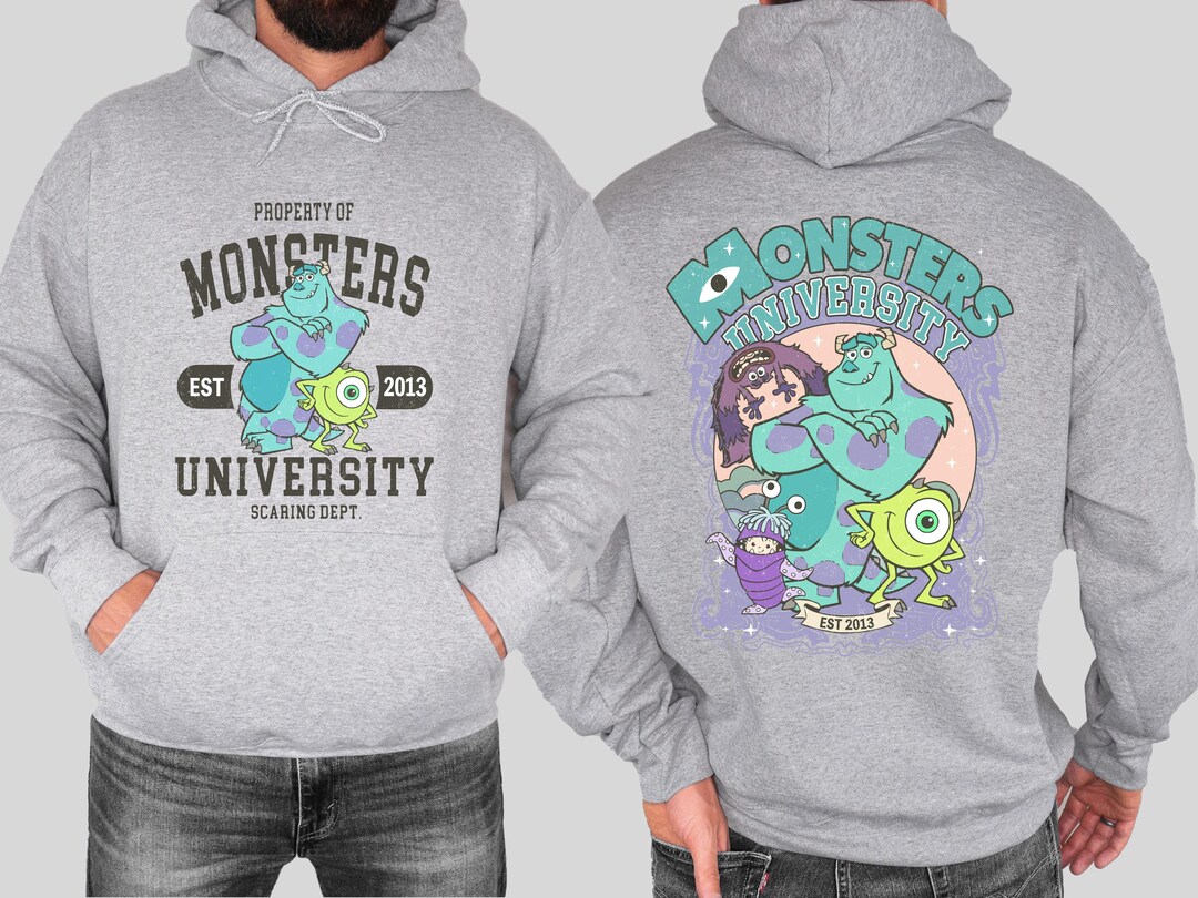 We Scare Because We Care Shirt, Two-sided Monster Inc Tshirt, Disney ...