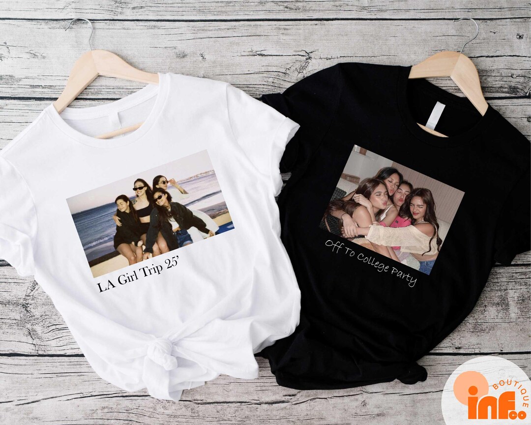 Custom Photo Shirt, Personalized Shirt, Custom Text Tshirt, Custom ...