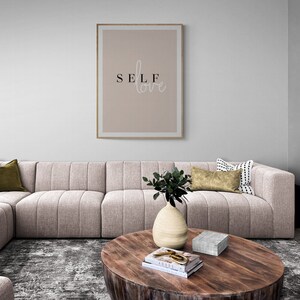 Self Love Wall Art, Self Love Print, Motivational Art, Self Love Poster ...