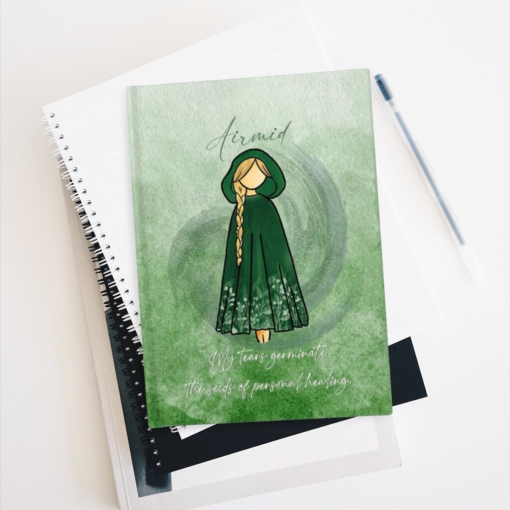 Airmid, Goddess of Healing and Magical Herbalism Notebook Journal - Etsy