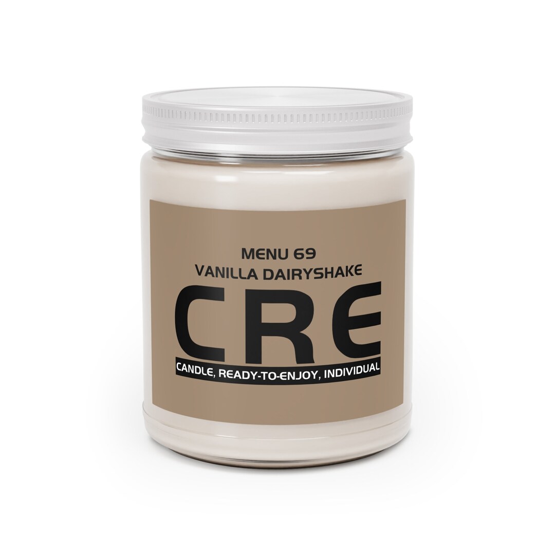 MRE Candle Series CRE Vanilla Dairyshake - Etsy