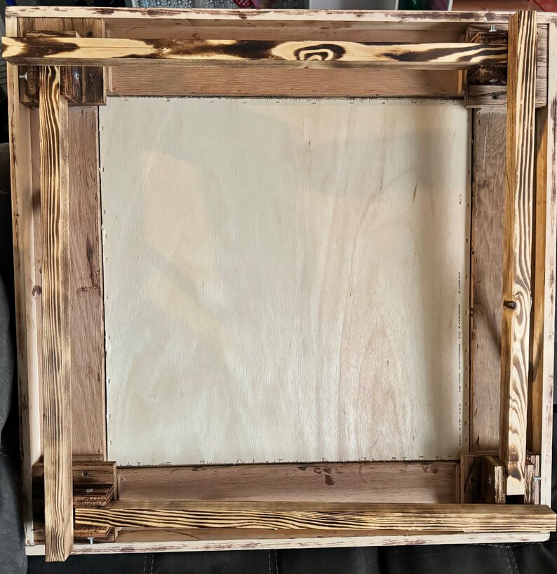 Led Domino Table With Wooden Folding Legs - Etsy