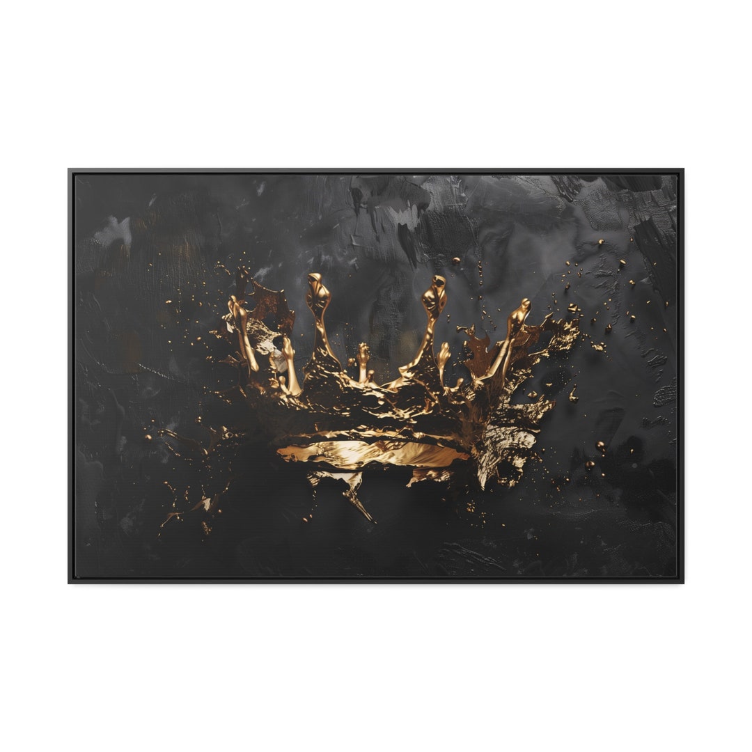 Golden Crown of Splendor, Gallery Canvas Wraps, Horizontal Frame, Home ...