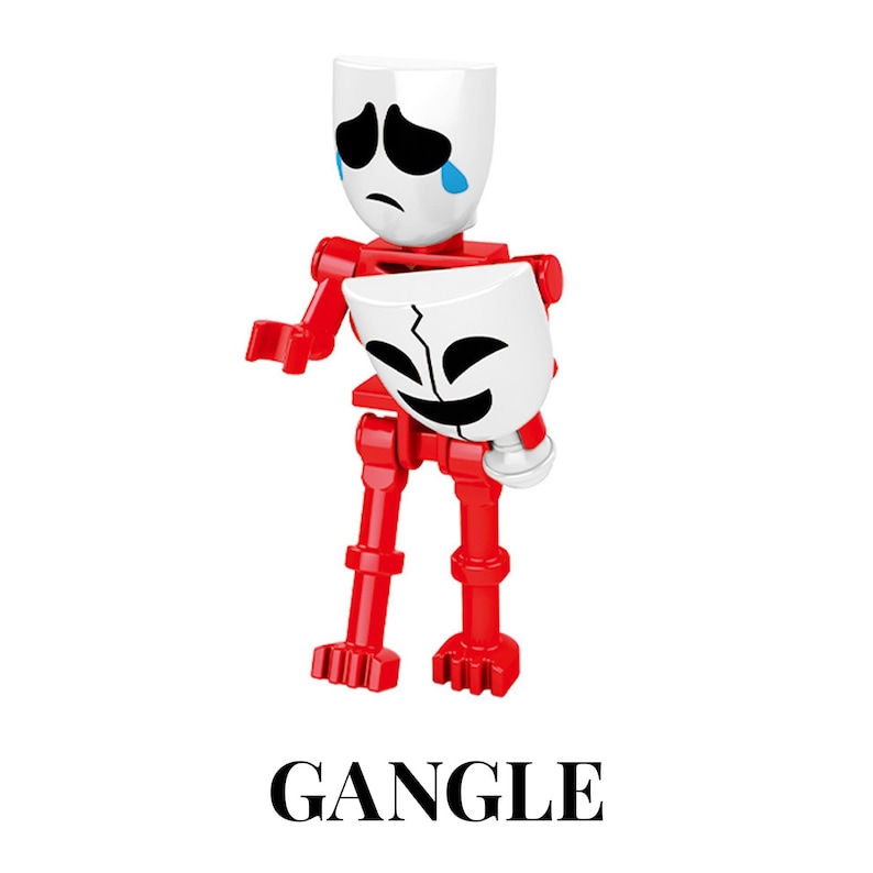 The Amazing Digital Circus Building Block, Pomni Inspired Mini Figures ...
