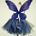Midnight Magic Fairy Custom Costume Set Includes Sewn Tutu Dress, Wand ...