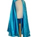 READY TO SHIP - Turquoise Velvet and Satin Reversible Child's Play ...