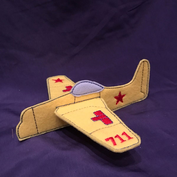 Felt Airplane - Etsy