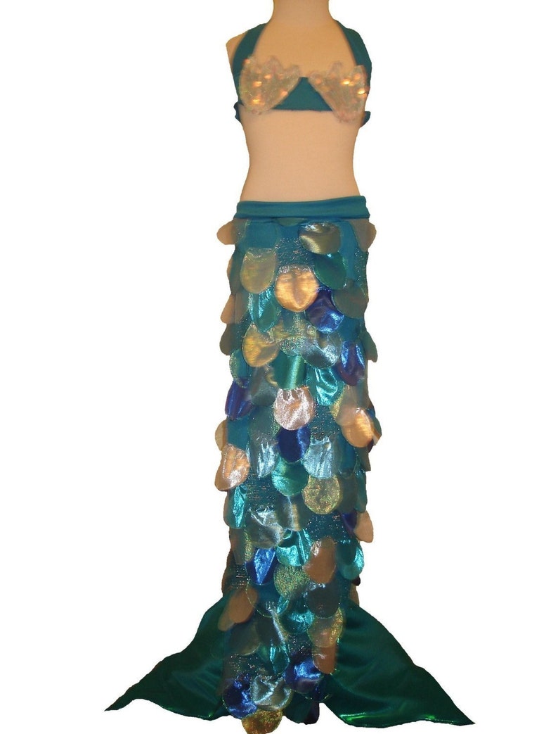 Child's Custom Luxury Mermaid Costume - Etsy