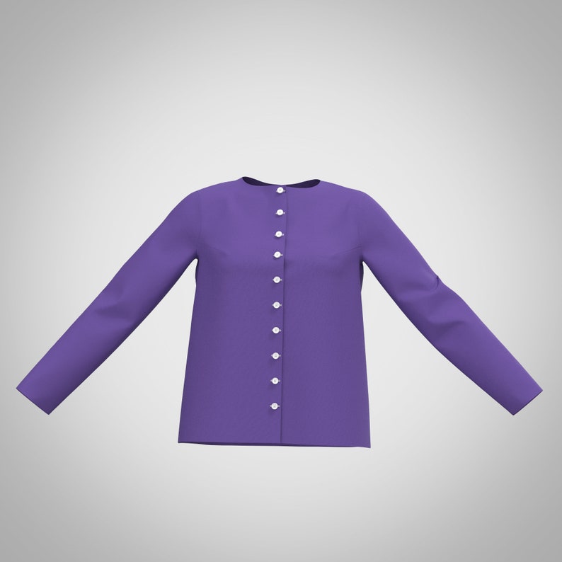 Yoke Shirt Sewing Pattern Collection Front and Back Yoke | Etsy