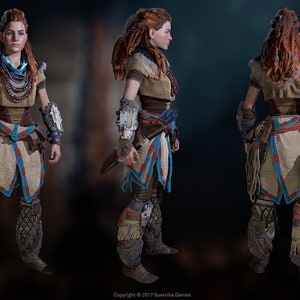 Aloy Nora Brave Cosplay Sewing Pattern | Horizon Zero Dawn - Etsy
