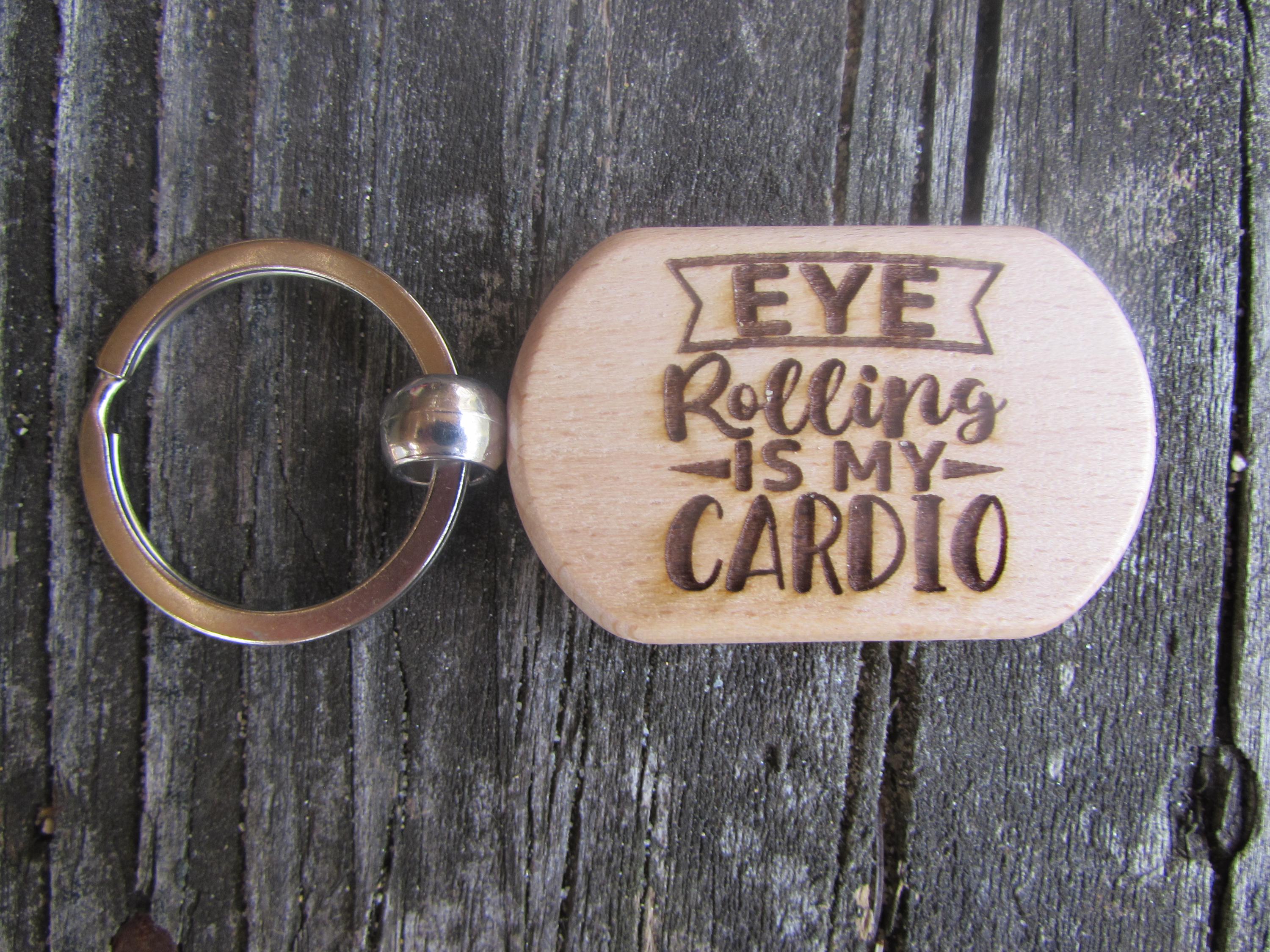 Funny Laser Engraved Keychains With Snarky Sayings, Sarcastic Gift for ...