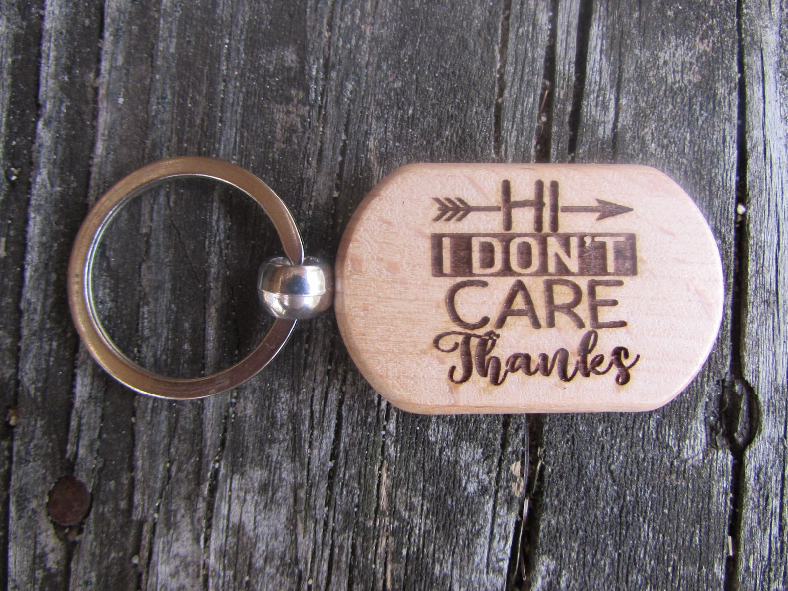 Funny Laser Engraved Keychains With Snarky Sayings, Sarcastic Gift for ...