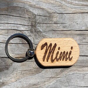 Keychain Names, Custom Keychain, Laser Engraved, Personalized Keychain ...