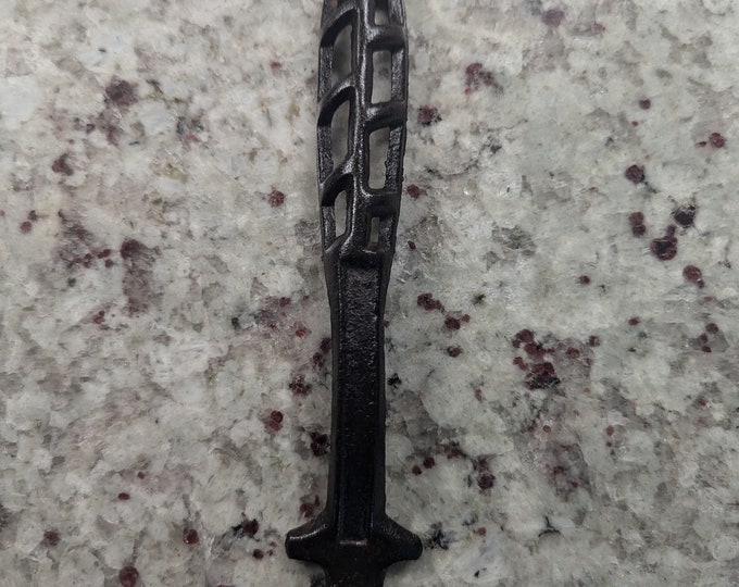 1800's Fancy Handle Cast Iron - Eye Lifter for Old Wood Burning Stoves ...