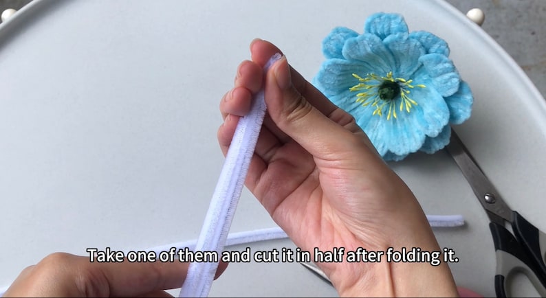 Pipe Cleaner Flower Tutorial, Handmade Gift, Video Tutorial - Butterfly ...