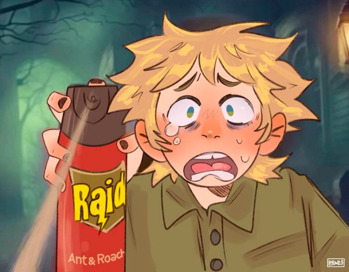 Tweek Spraying Raid Print - Etsy