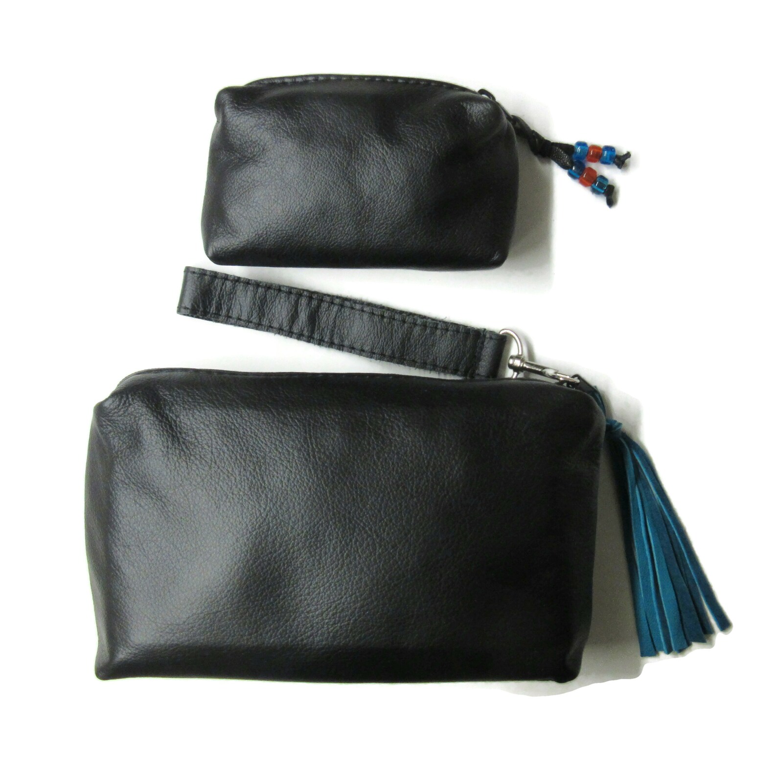 Wrist Bag Clutch Purse and Change Pouch Blanket Wool Fabric From ...
