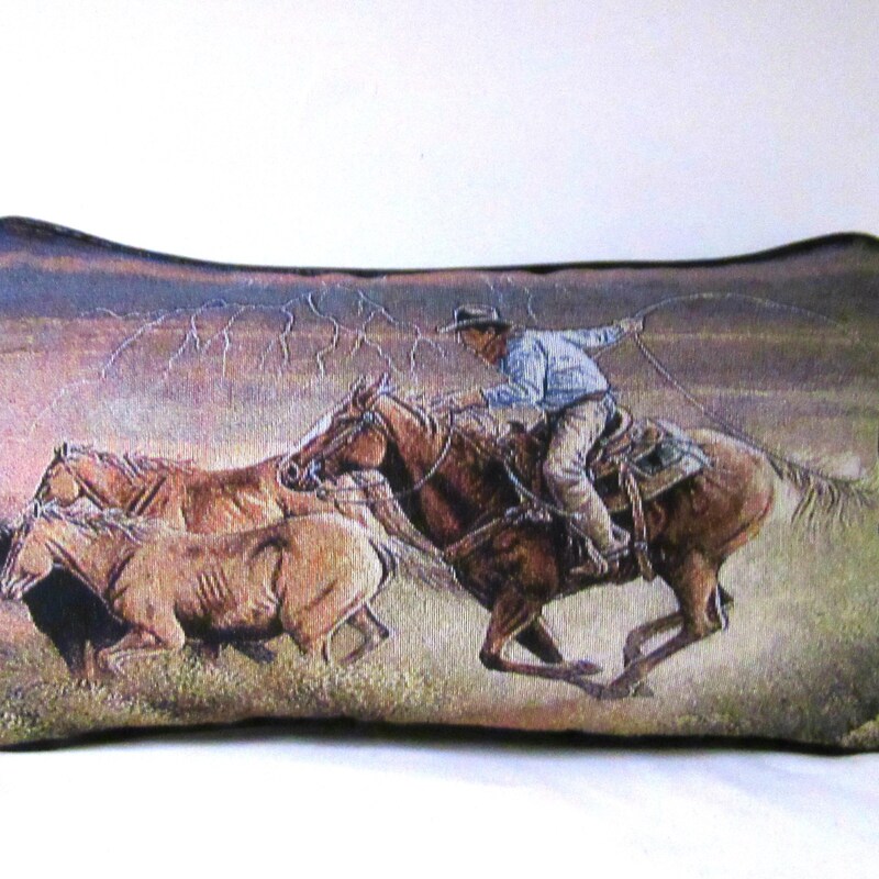 Western Pillow - Etsy