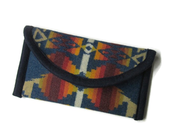 Wallet Clutch Bag Blanket Wool From Pendleton Woolen Mills Magnetic ...