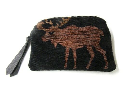 Moose Zippered Pouch Coin Purse Change Purse Accessory - Etsy