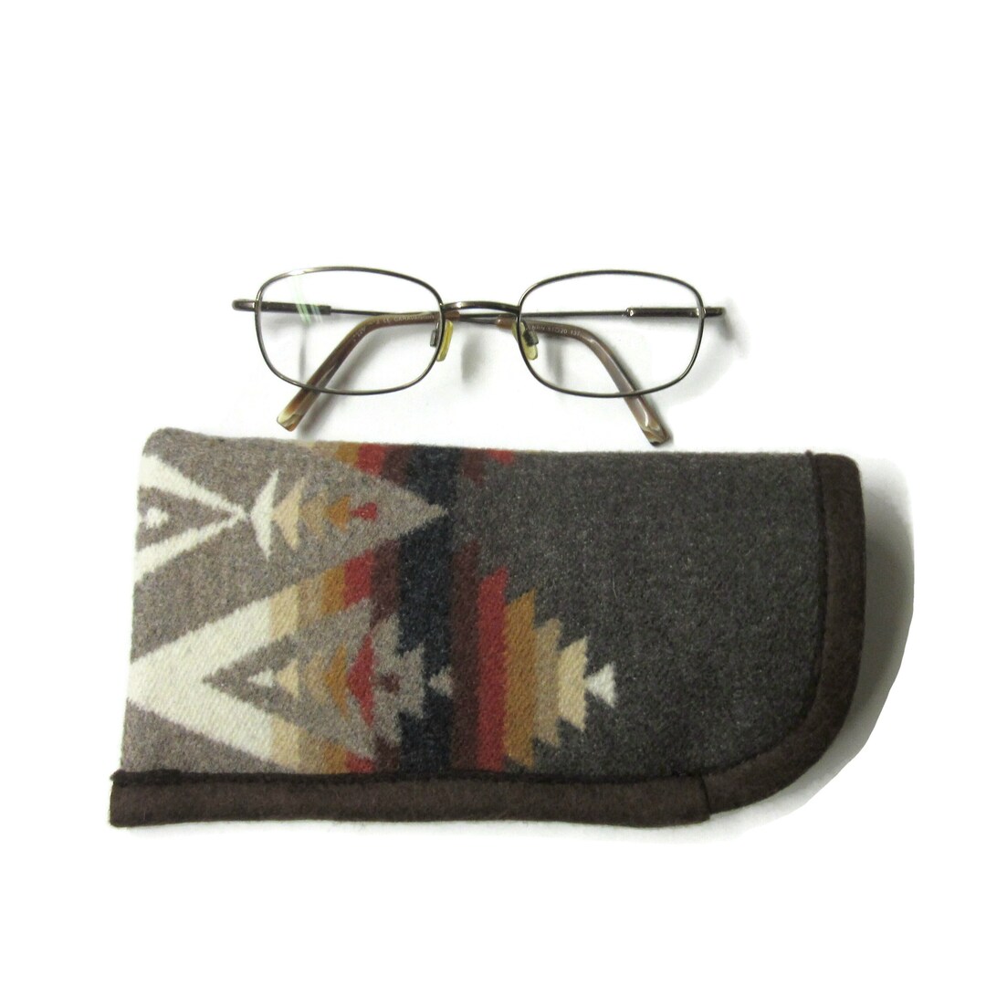 Eyeglasses Case Pouch Protection Sunglasses Flannel Lined - Etsy