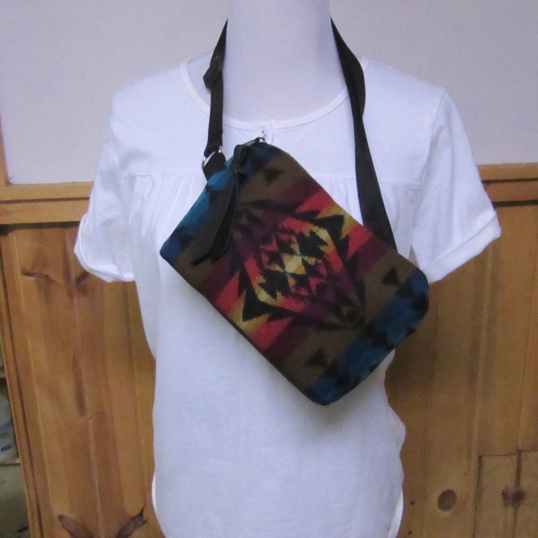 Sling Bag Chest Purse Hip Bag Fanny Pack Cross Chest Bag Blanket Wool From Pendleton Woolen ...